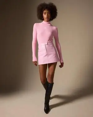 COURREGES Vinyle Reedition Mini Skirt - Blugry
