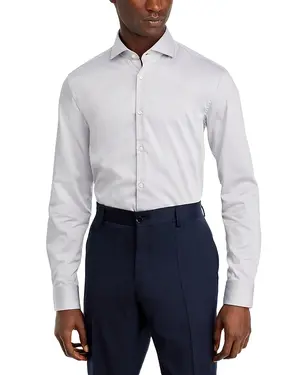 Hugo Kason Slim Fit Dress Shirt - Medium Grey