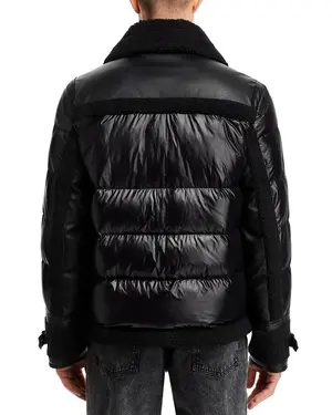 Karl Lagerfeld Paris Faux Leather Jacket