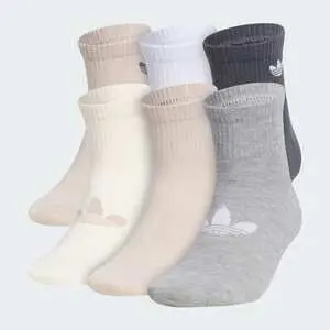 Adidas Originals Superlite Quarter Socks 6-pack - Beige / Onix / Wonder White