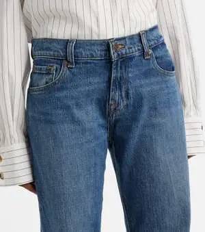 7 For All Mankind High-rise Flared Jeans