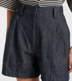 Brunello Cucinelli Denim Bermuda Shorts