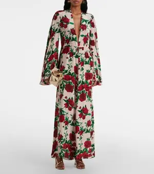 ALEXANDRA MIRO Chloe Floral Gown