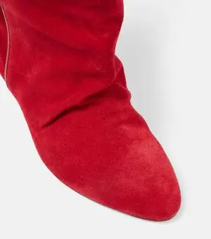Isabel Marant Dalby Suede Cowboy Boots
