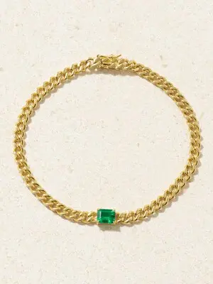 ANITA KO 18-karat Emerald Bracelet - Green
