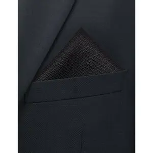 Dunhill Texture-weave Silk Pocket Square