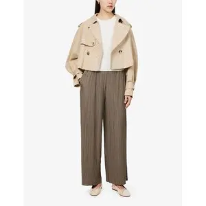 SAMSOE SAMSOE Uma Wide-leg Trousers - Bungee Cord