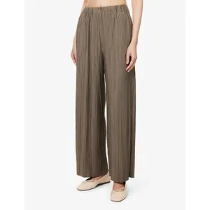 SAMSOE SAMSOE Uma Wide-leg Trousers - Bungee Cord