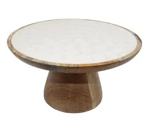 GODINGER Capri White Cake Stand