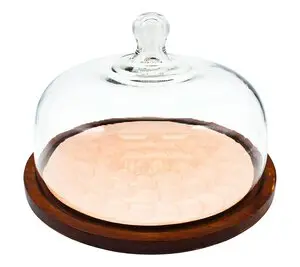 GODINGER Capri Pink Cake Dome - One-color