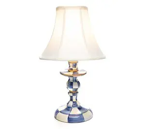 MACKENZIE-CHILDS Royal Check Candlestick Lamp - One-color