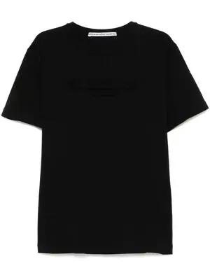 Alexander Wang Logo-embossed T-shirt
