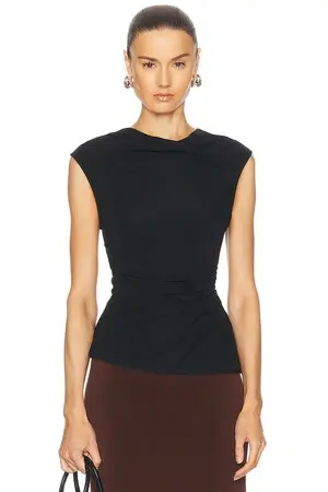 Jonathan Simkhai Standard Black Tops