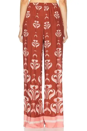 ADRIANA DEGREAS Vintage Lily Wide Leg Pant