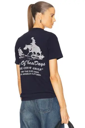 ONE OF THESE DAYS X The City Of Angels Tee - Navy