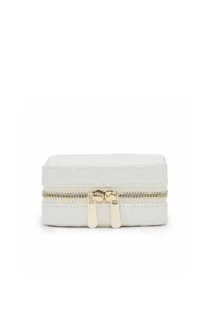 Wolf Maria Small Zip Case - White