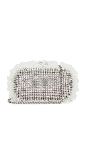 SELF-PORTRAIT X Christopher Kane Crystal Lace Clutch