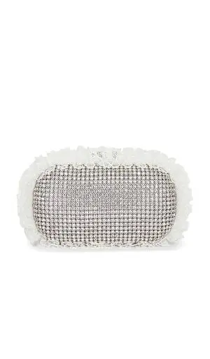 SELF-PORTRAIT X Christopher Kane Crystal Lace Clutch