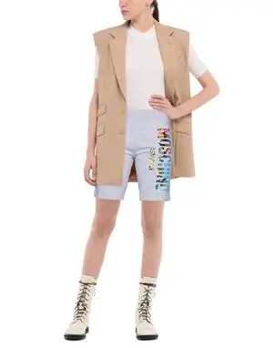 Moschino High Waisted Bermuda Shorts With Logo