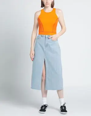 DOUUOD Sleeveless Top - Orange