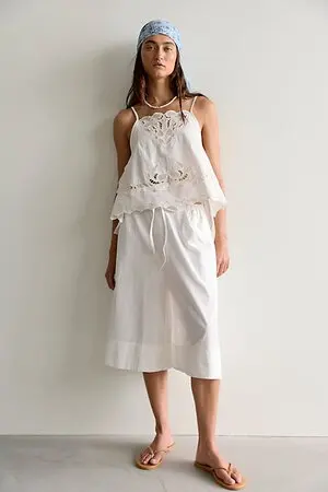 Free People Menorca Slouchy Capri Pants
