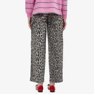 DAMSON MADDER Leopard Drew Cargo Pants