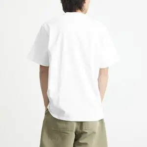 JW Anderson Jersey Anchor Embroidery T-shirt - White