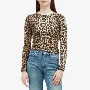 DAMSON MADDER Lua Pointelle Long-sleeve Top