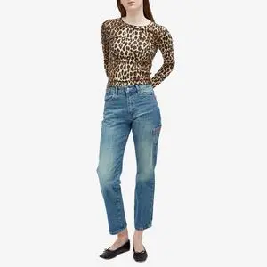 DAMSON MADDER Lua Pointelle Long-sleeve Top