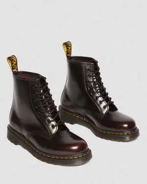 Dr. Martens 1460 Arcadia Leather Boots - Red
