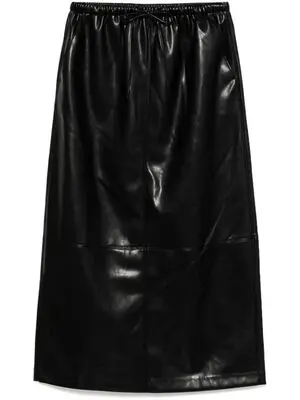 B+AB Faux-leather Skirt