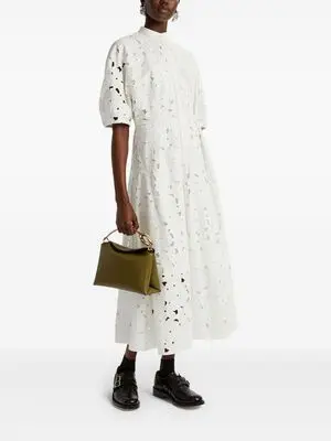 Erdem Broderie Anglaise Midi Dress