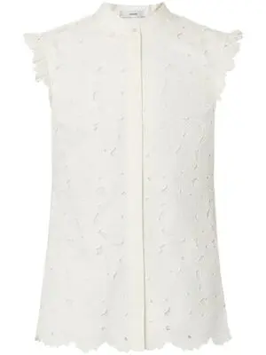 Erdem Ruffle-detailing Shirt - White