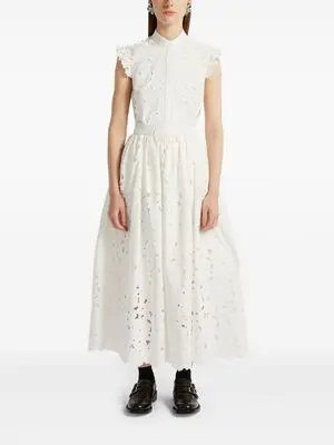 Erdem Ruffle-detailing Shirt - White