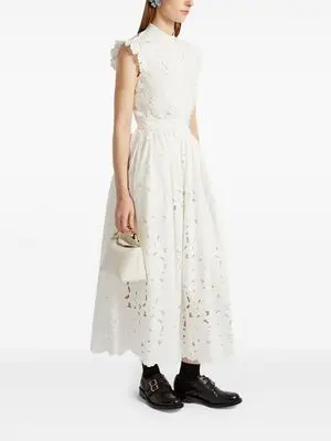 Erdem Ruffle-detailing Shirt - White