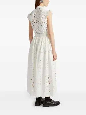Erdem Ruffle-detailing Shirt - White