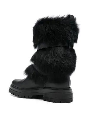 GIANVITO ROSSI Maverick Mid-calf Boots - Black