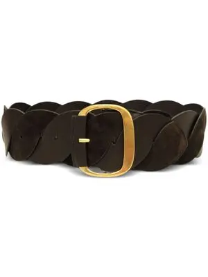 Altuzarra Twist Braid Belt - Brown