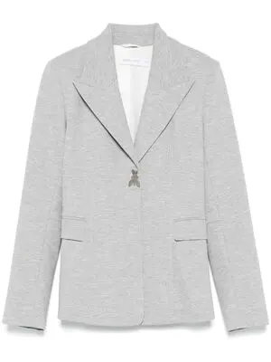 Patrizia Pepe Mélange-effect Blazer