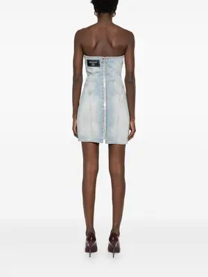 Balmain Denim Mini Dress