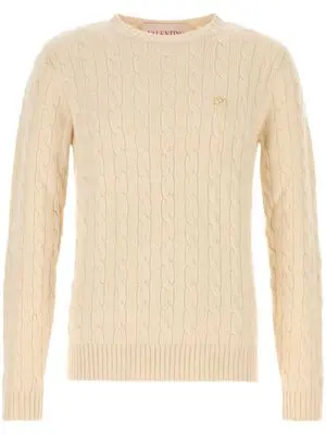Valentino Garavani Cashmere Sweater - Neutrals