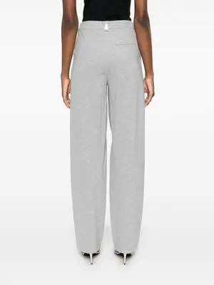 Patrizia Pepe Straight-leg Trousers - Grey