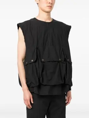 NICOLAS ANDREAS TARALIS Cargo-pockets Vest