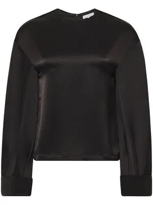 JW Anderson Turn-up Cuffs Blouse - Black
