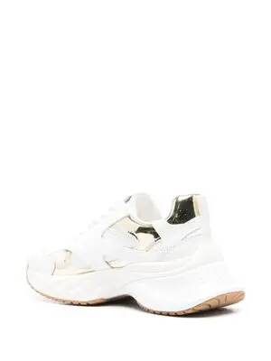 Pinko Logo-patch Mirror-detailed Sneakers