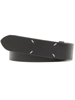 MAISON MARGIELA Leather Belt - Black