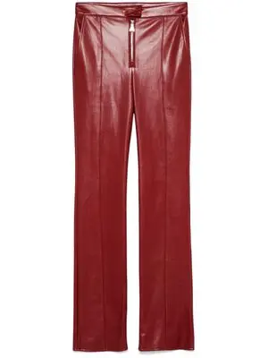 Patrizia Pepe Faux-leather Trousers