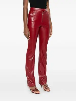 Patrizia Pepe Faux-leather Trousers