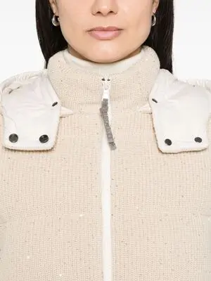 Brunello Cucinelli Knitted Gilet - Neutrals