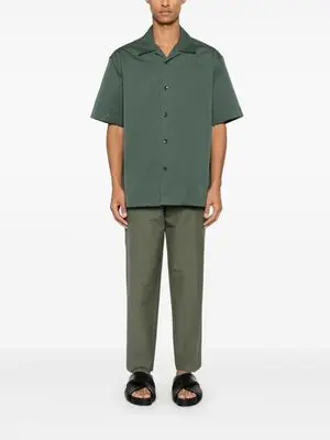 JIL SANDER Tapered Trousers - Green